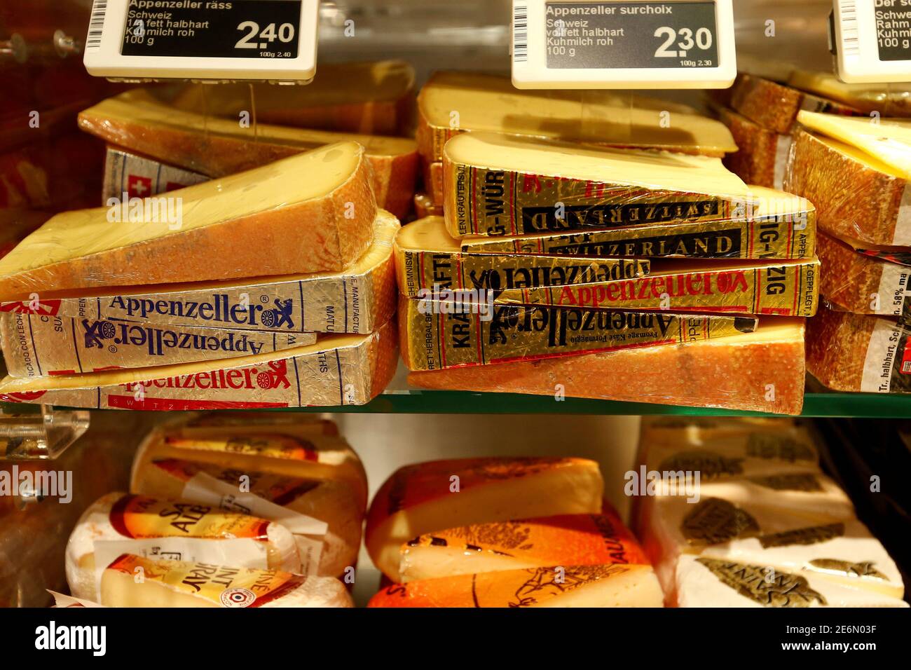 Appenzeller Cheese High Resolution Stock Photography and Images - Alamy