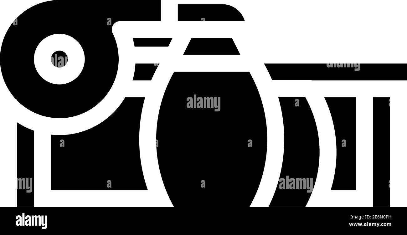 suction units glyph icon vector illustration flat Stock Vector Image ...