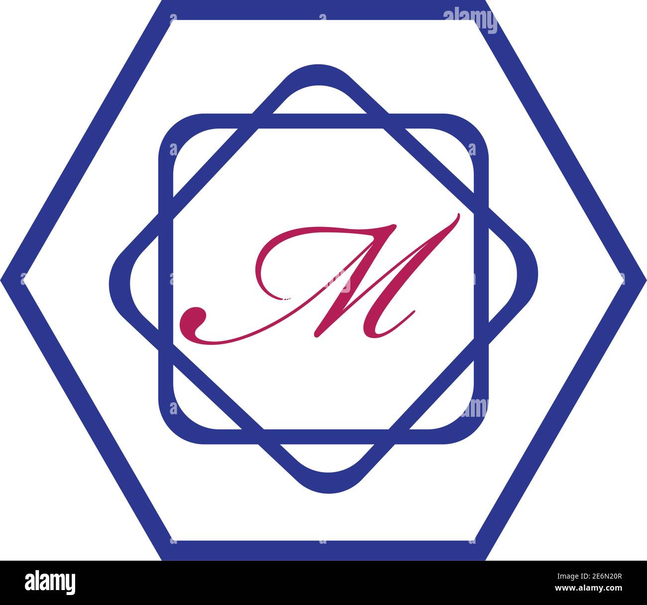 letter M business logo illustration design template Stock Vector Image ...