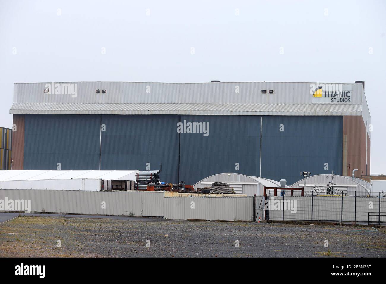 Titanic Studios Belfast Picture Mal McCann Stock Photo - Alamy