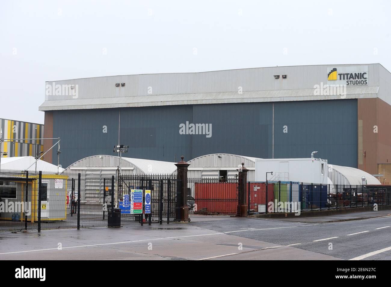 Titanic Studios Belfast Picture Mal McCann Stock Photo - Alamy