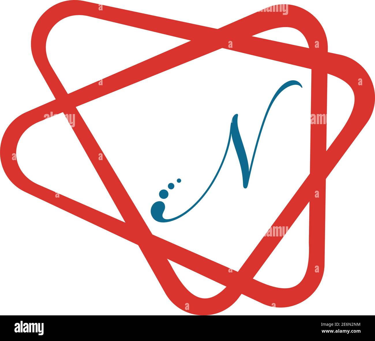 Letter N Business corporate abstract unity vector logo design template ...