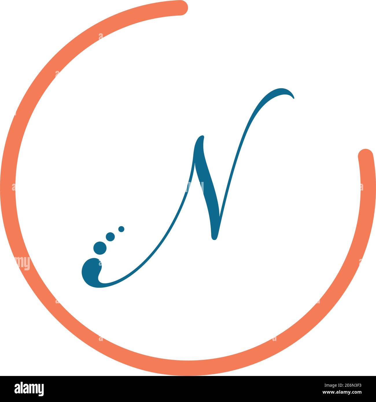 Letter N Business corporate abstract unity vector logo design template ...