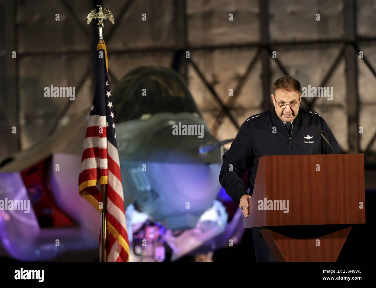 Lockheed Martin F 35 Lightning Ii Front High Resolution Stock ...