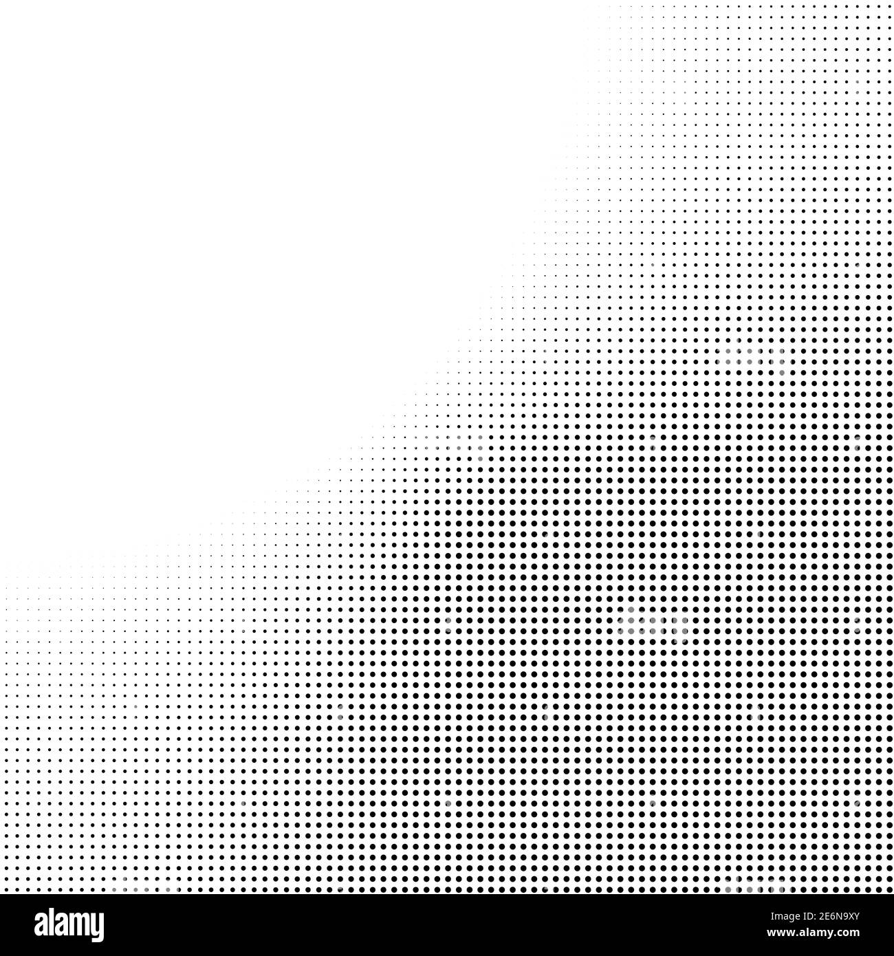 Abstract halftone background in black and white. Dotted vector pattern ...