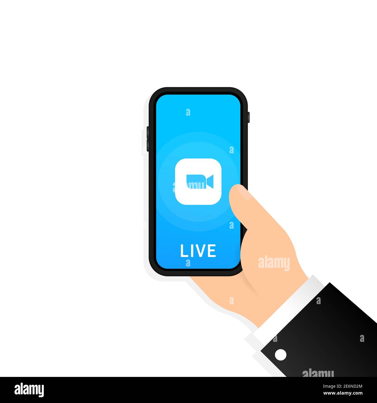 Video call icon hi-res stock photography and images - Alamy