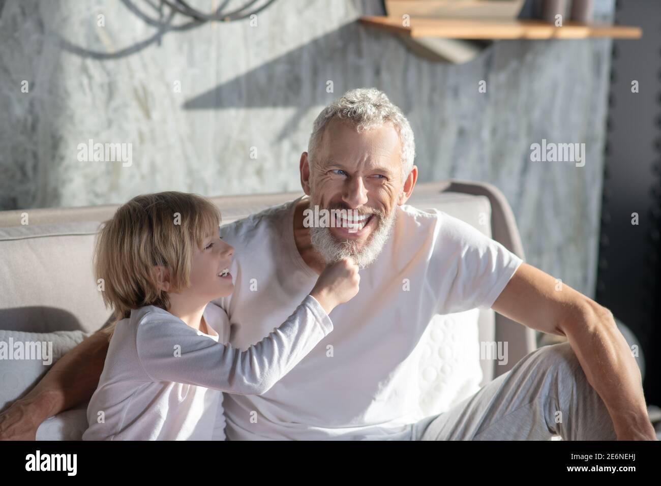Dad and joke hi-res stock photography and images - Alamy