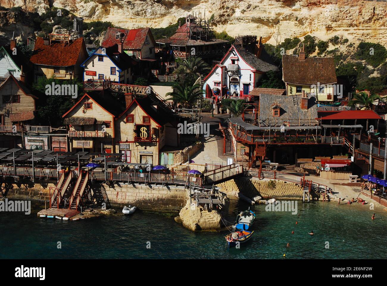 Popeye Village was built for live action musical movie of Paramount ...