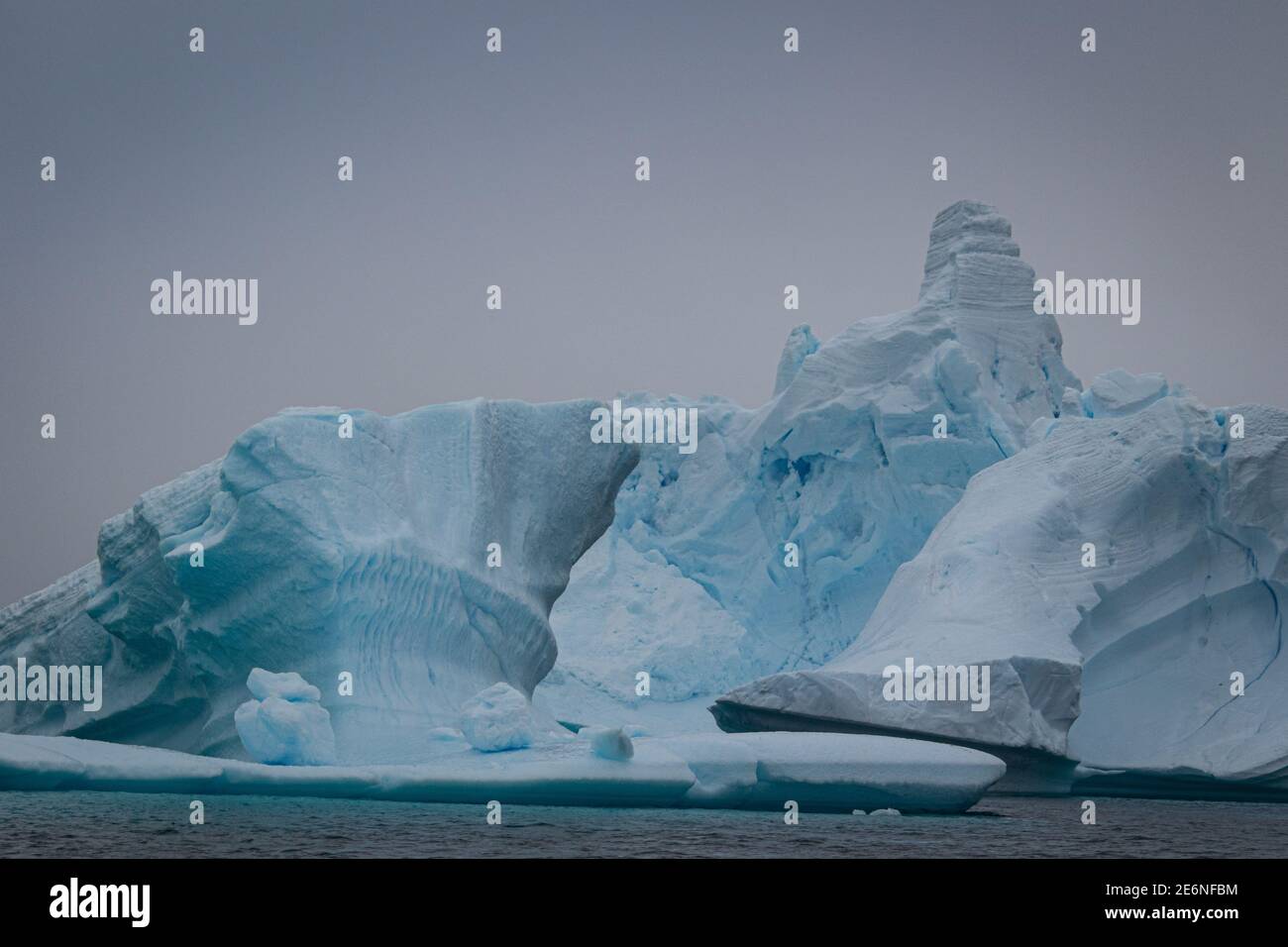 Icebergs at Port Charcot, Antarctica Stock Photo - Alamy