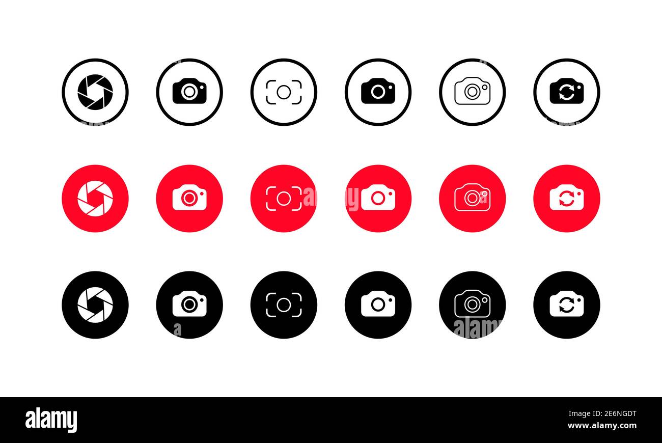 Camera shutter cameras Stock Vector Images - Alamy