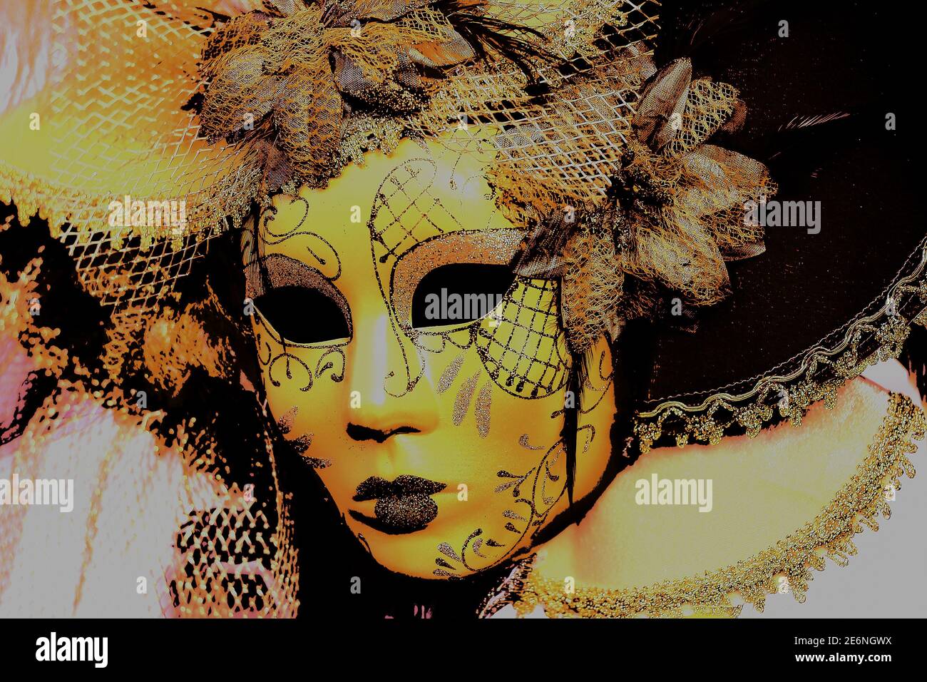 beautiful and colorful masks Stock Photo - Alamy