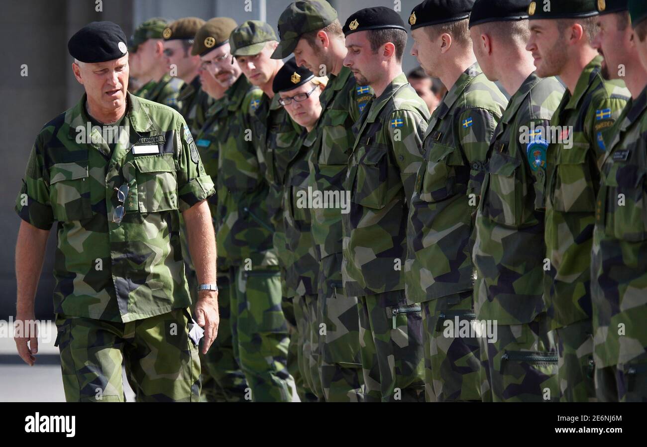 Swedish soldiers hi-res stock photography and images - Alamy