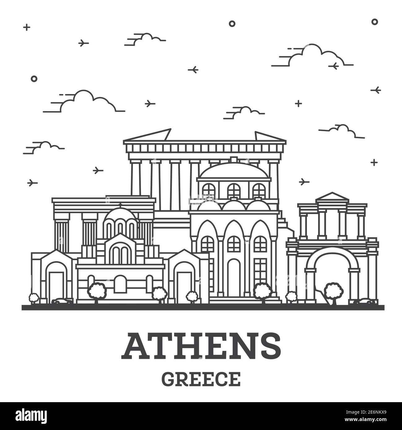 City sightseeing greece Stock Vector Images - Alamy