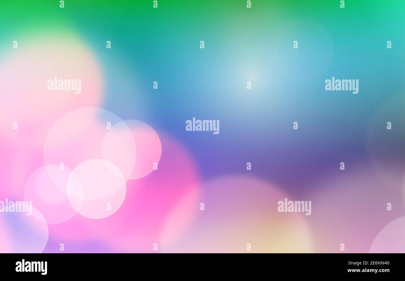 Abstract light golden gradient pink festive bokeh background with ...