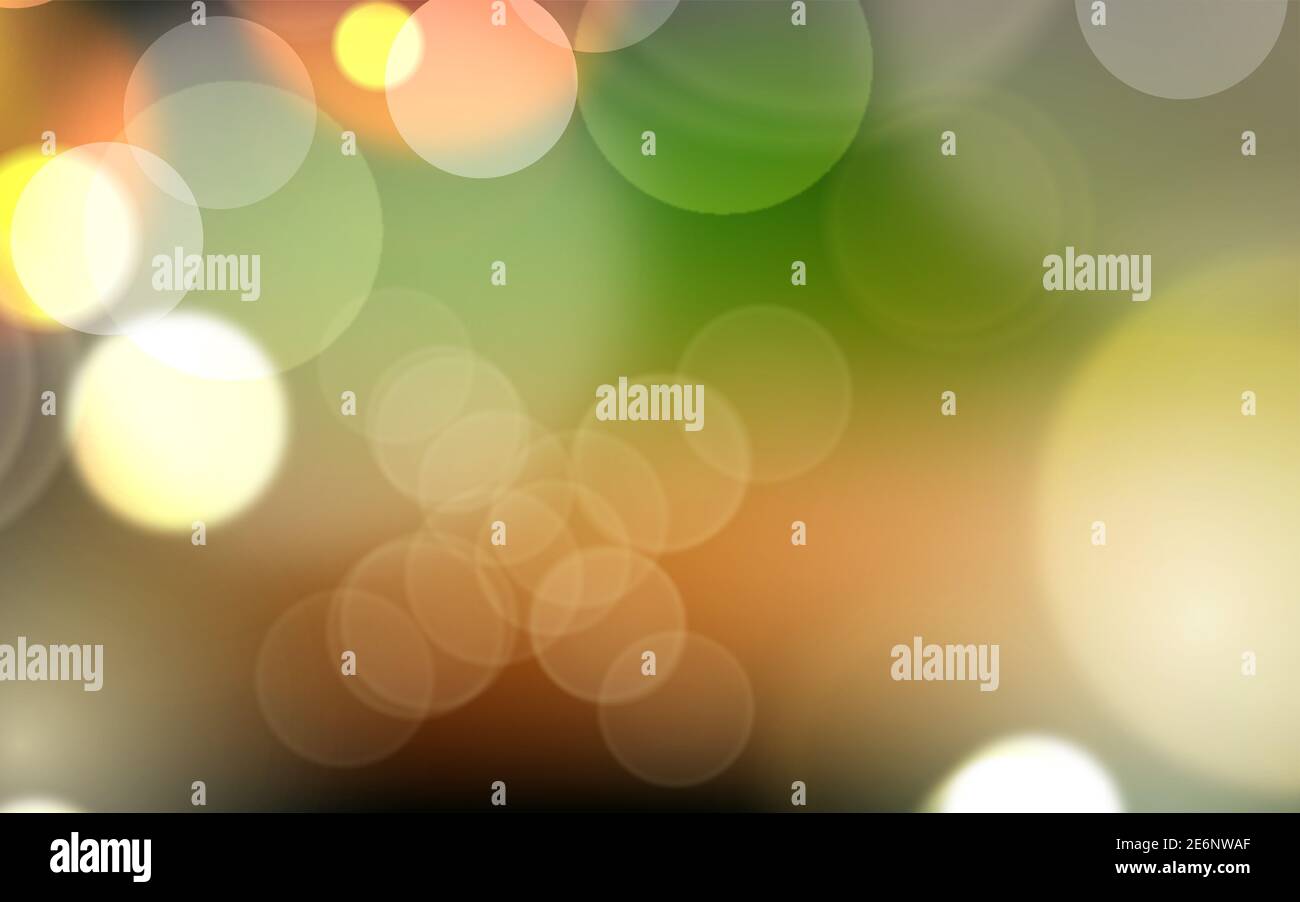 Abstract light golden gradient pink festive bokeh background with ...