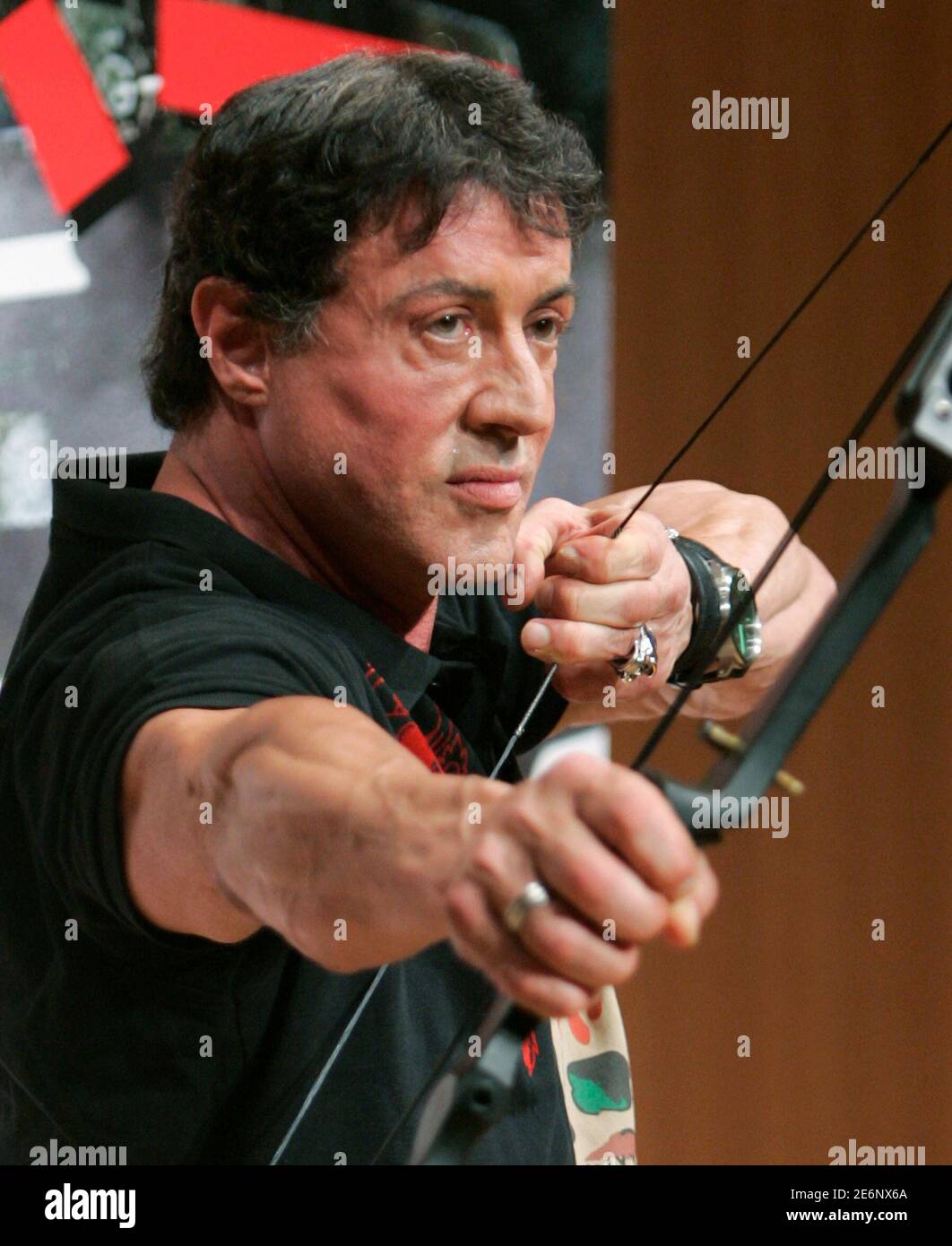 Stallone rambo 2008 hi-res stock photography and images - Alamy