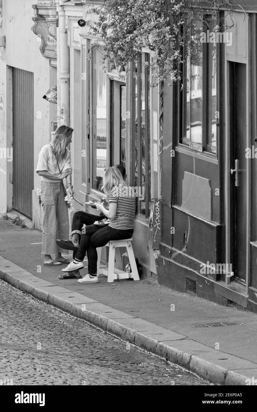 street in the town country Stock Photo - Alamy