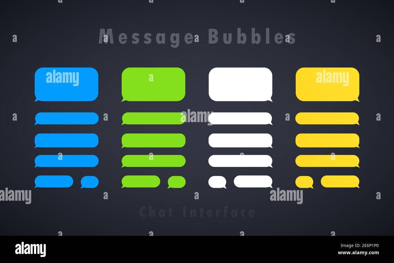 Chat interface hi-res stock photography and images - Alamy