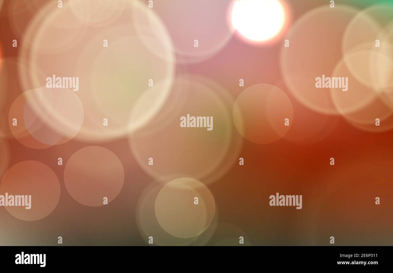 Abstract light golden gradient pink festive bokeh background with ...