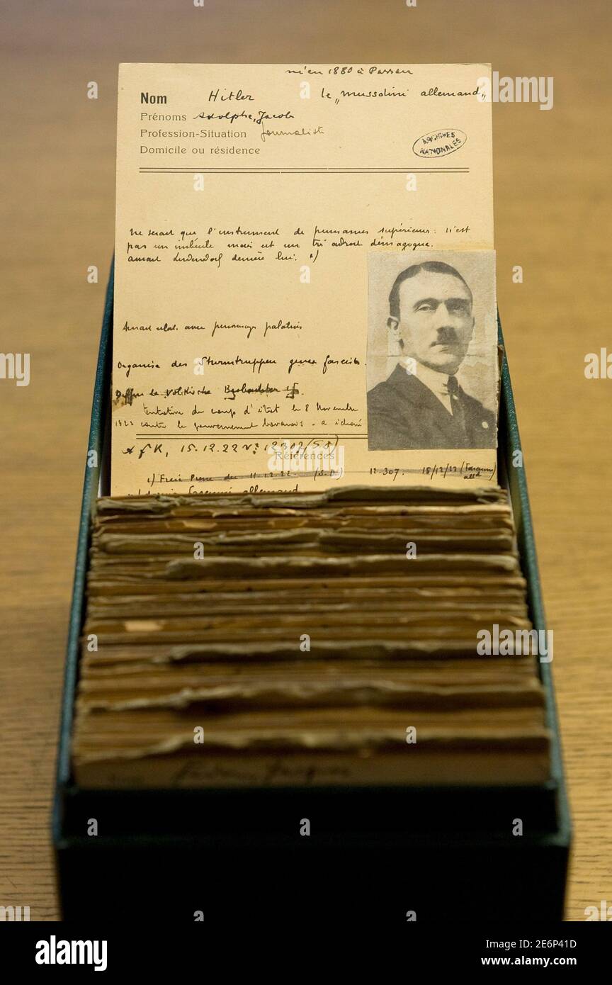 Hitler documents hi-res stock photography and images - Alamy