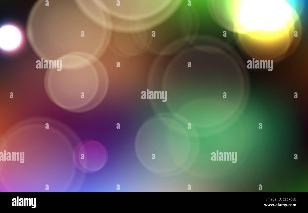 Abstract light golden gradient pink festive bokeh background with ...