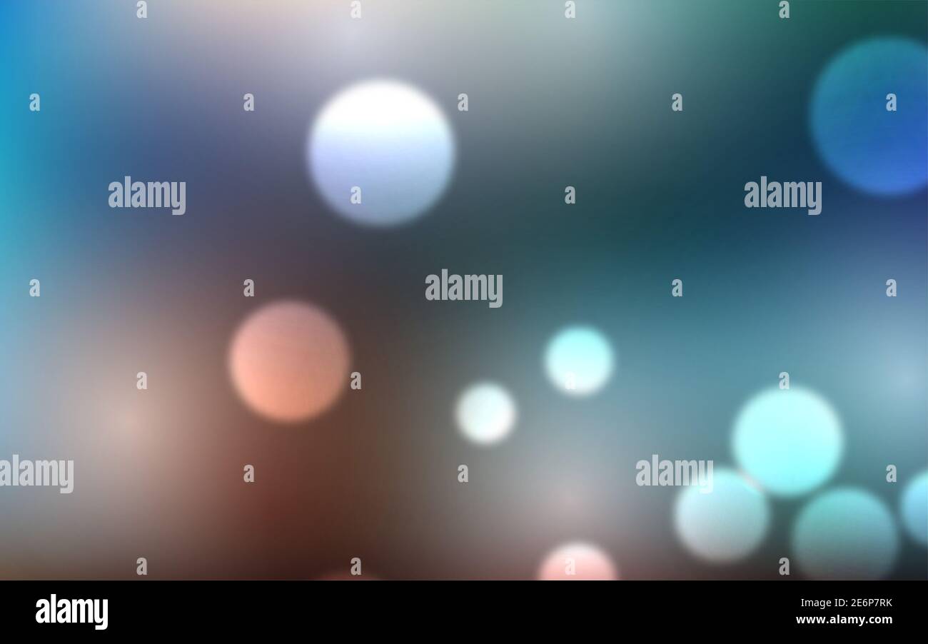 Abstract light golden gradient pink festive bokeh background with ...