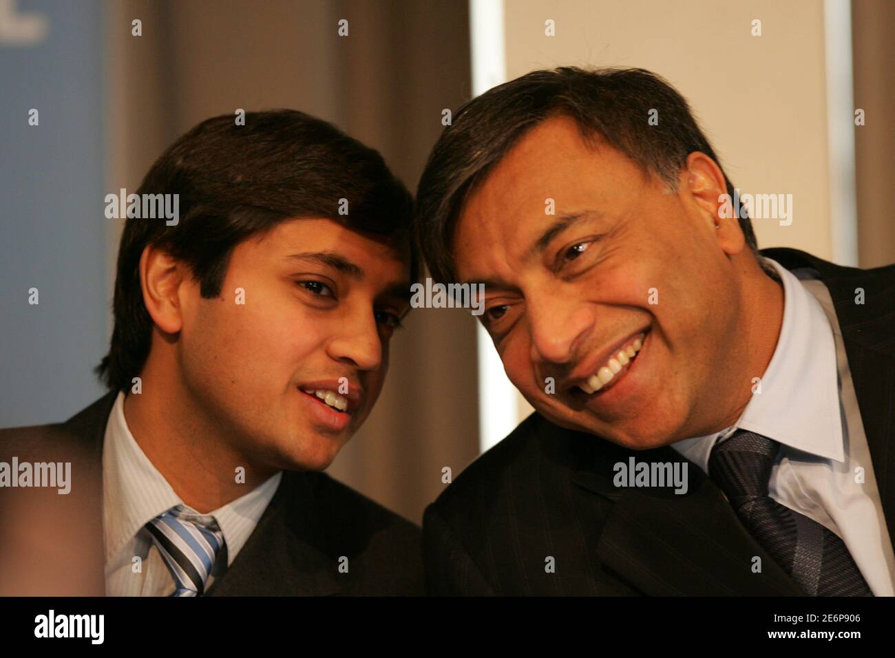 Lakshmi mittal and aditya hi-res stock photography and images - Alamy