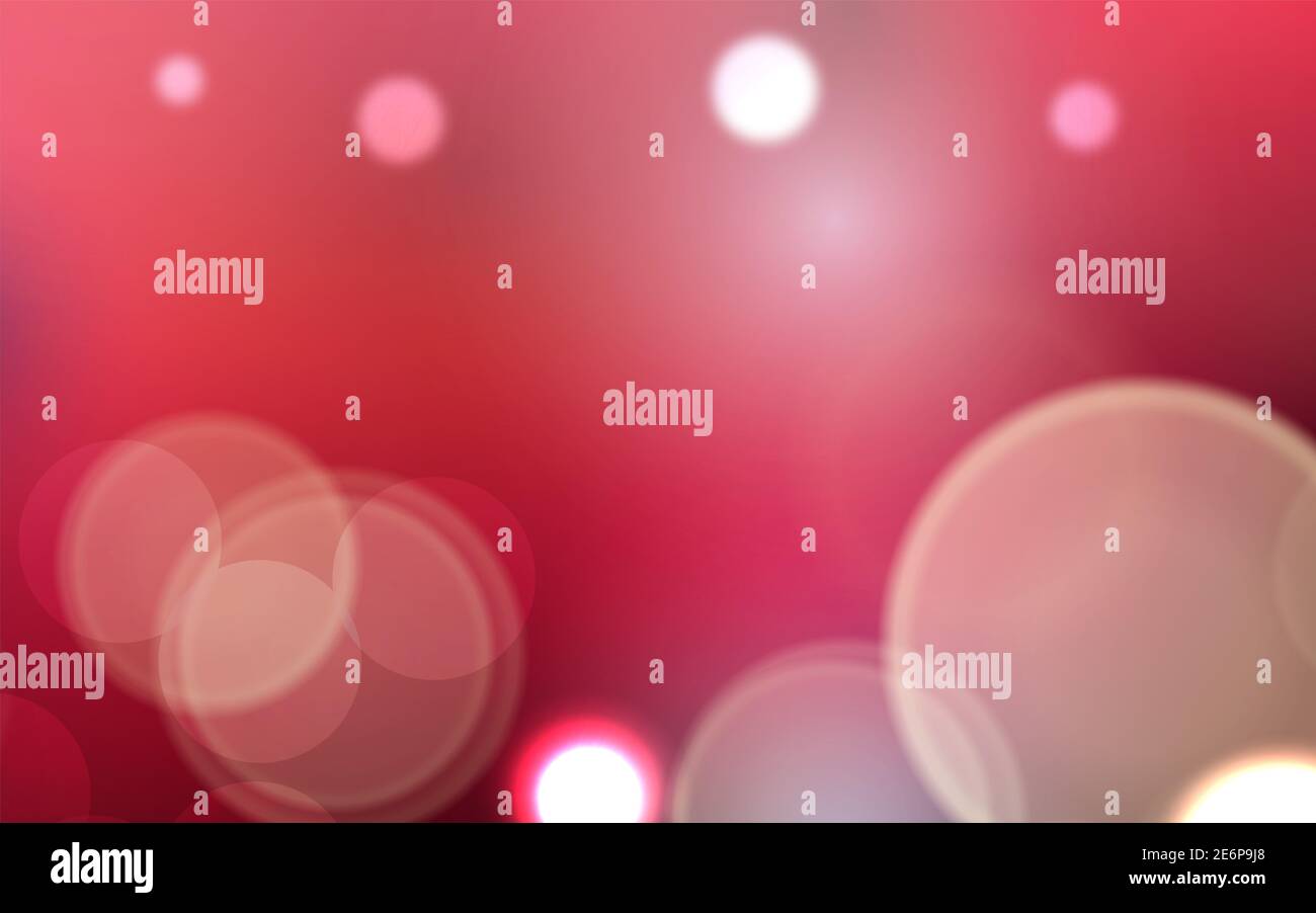 Abstract light golden gradient pink festive bokeh background with ...