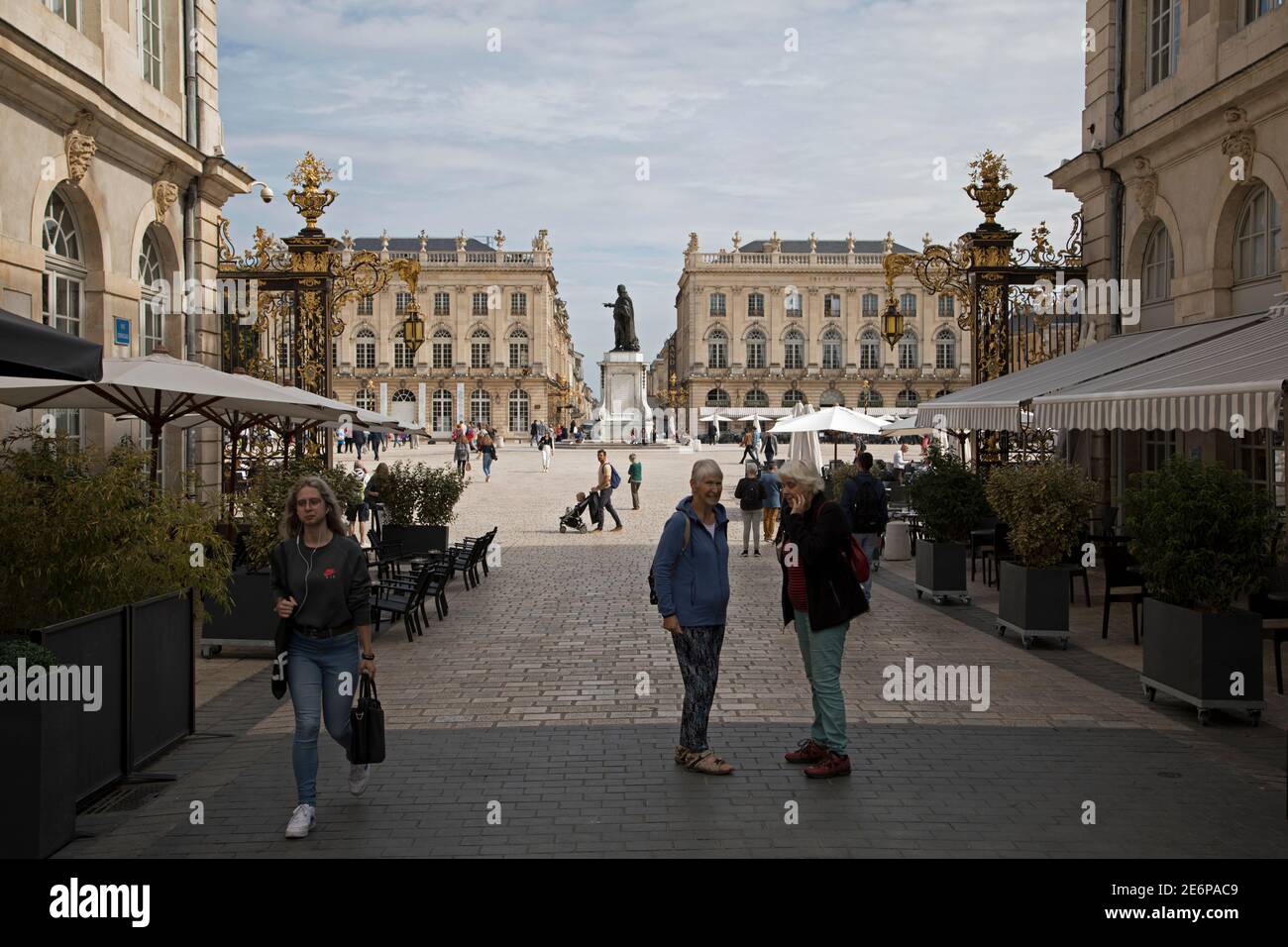 The Place Stanislas and statue of Stanislas Leszczynski Duke of ...