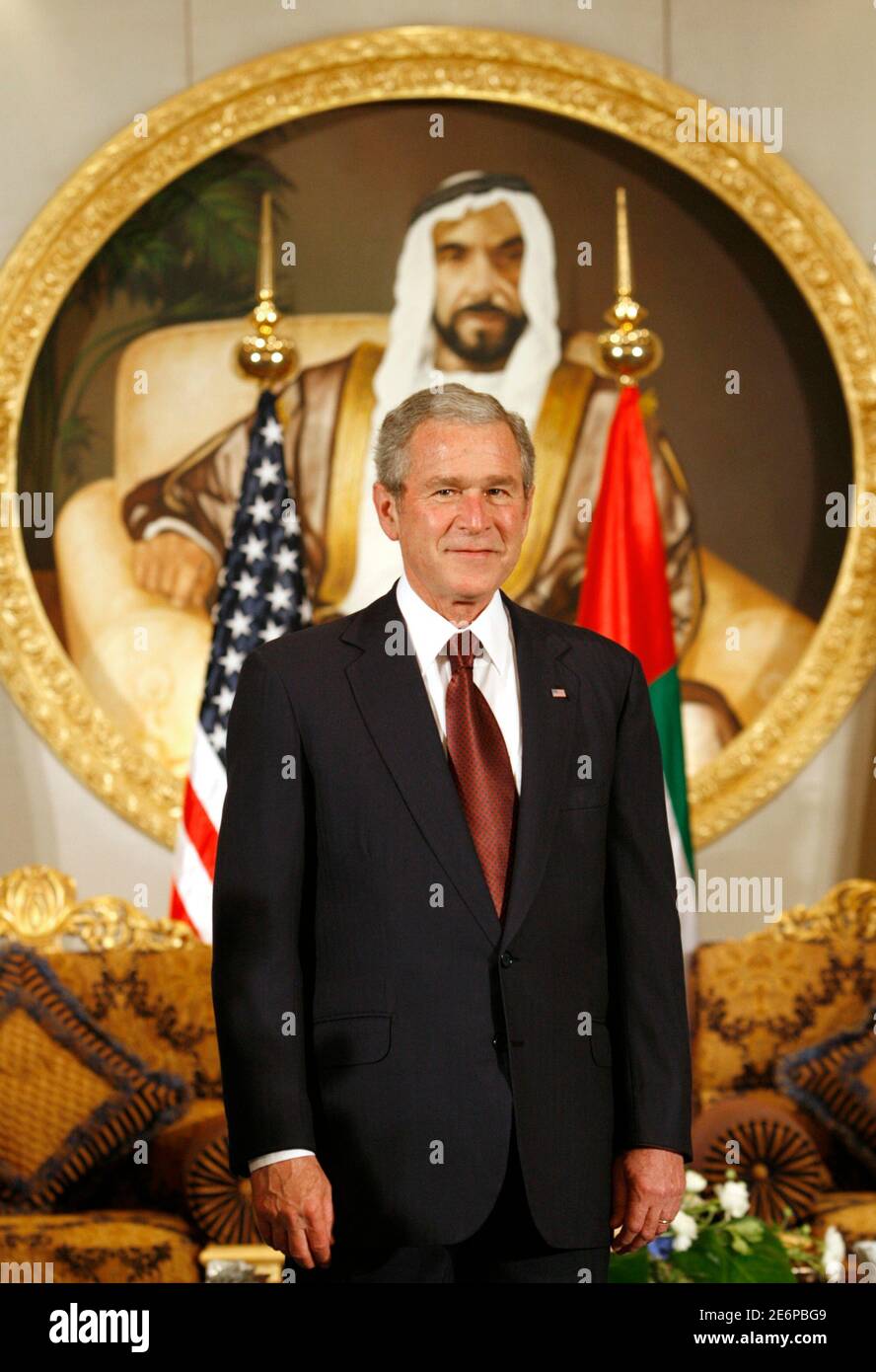 Sheikh Zayed Portrait Emirates Palace High Resolution Stock Photography ...