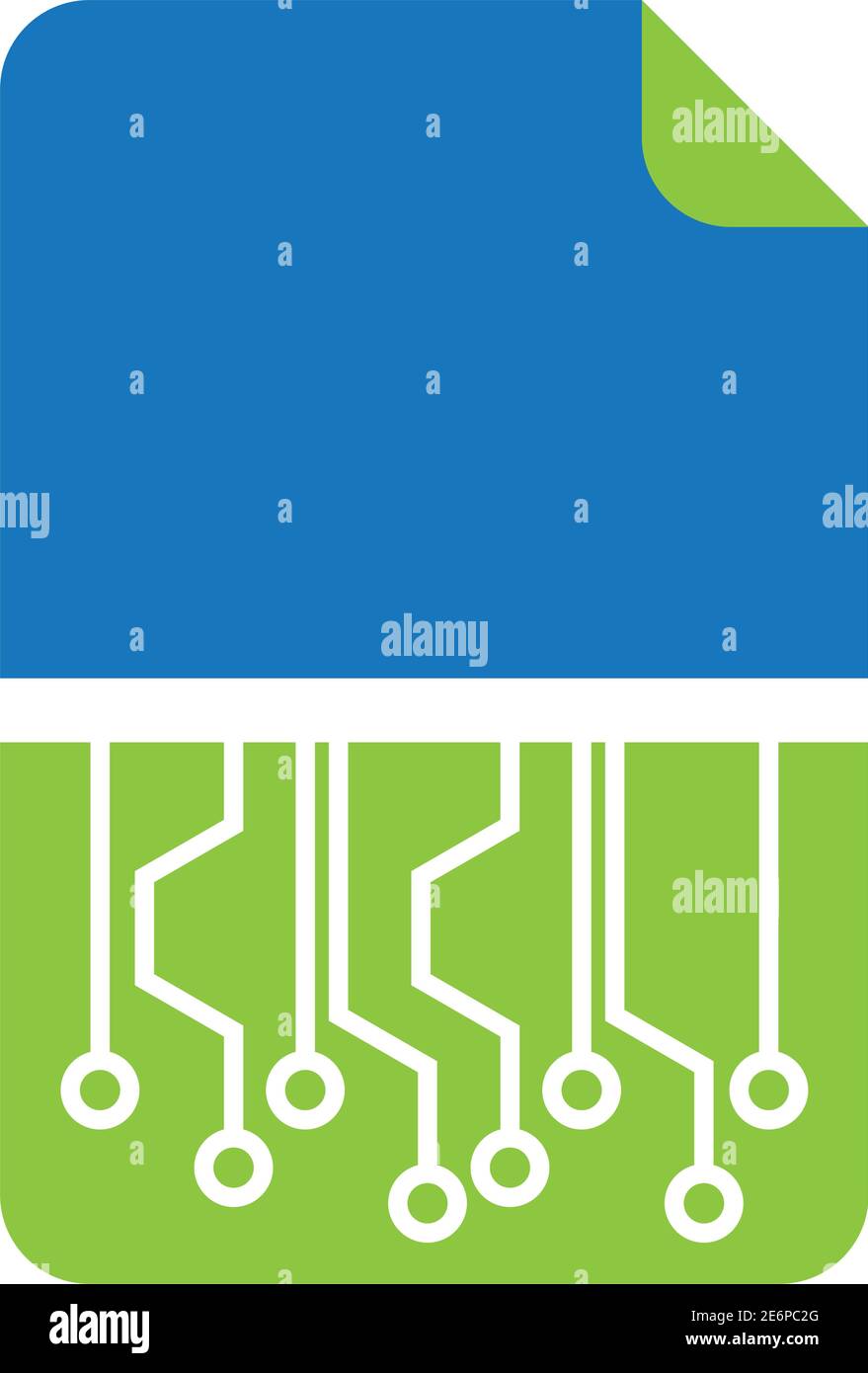 Digitization, data protection, data backup, logo, icon Stock Vector ...