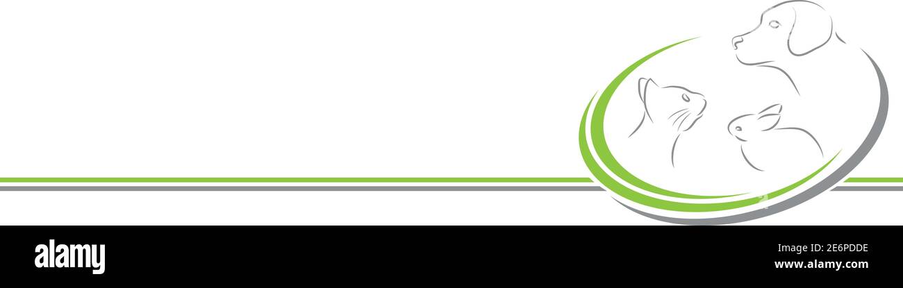 Dog, cat, rabbit, animals, vet, background Stock Vector Image & Art - Alamy