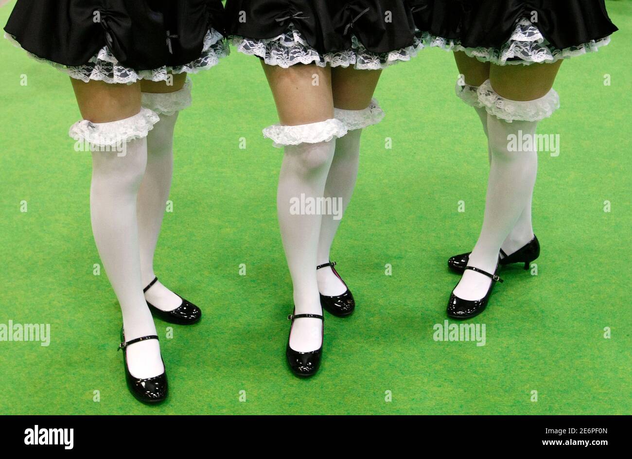 Booth assistants hi-res stock photography and images - Alamy