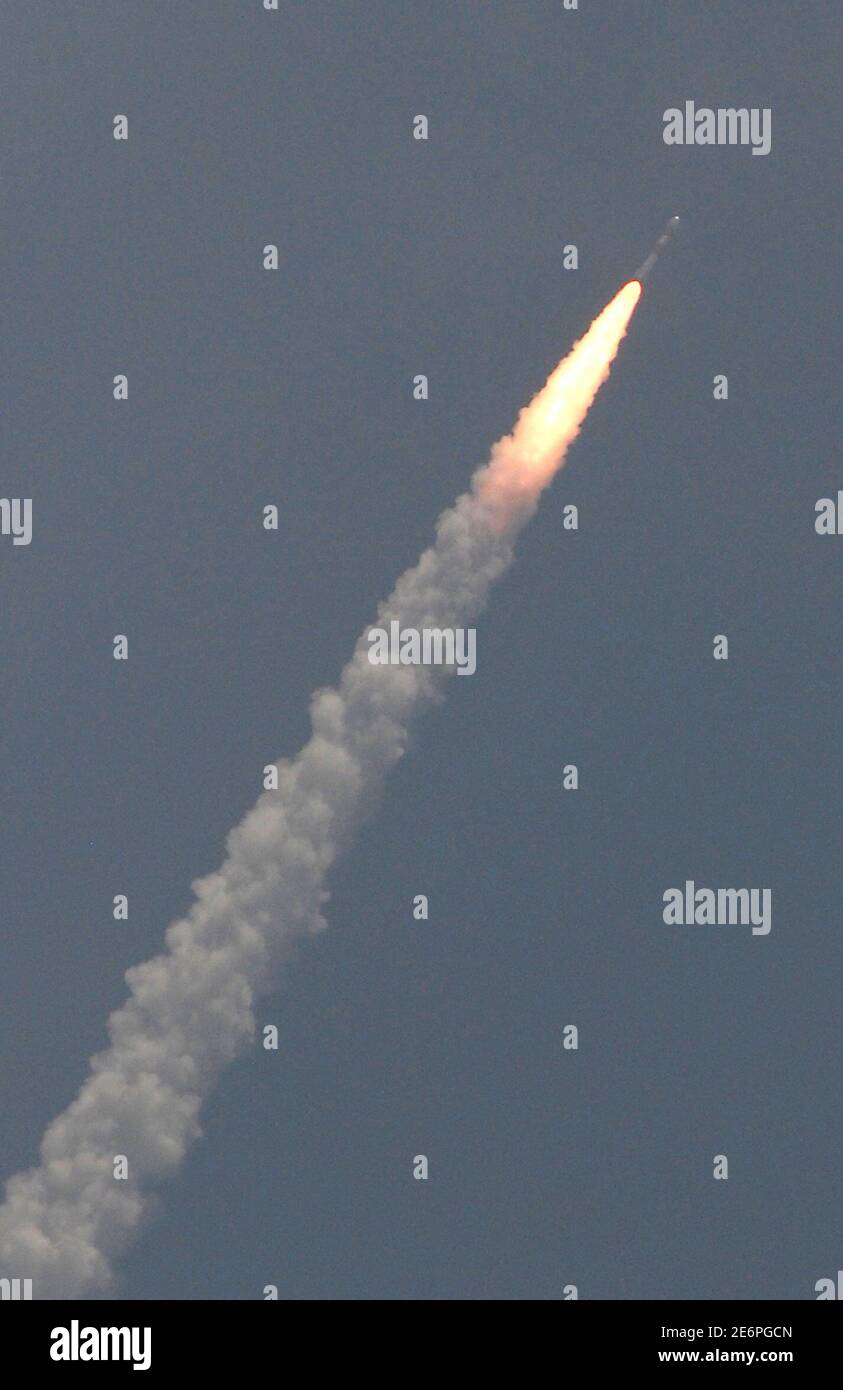 Indian satellite launch vehicle hi-res stock photography and images - Alamy