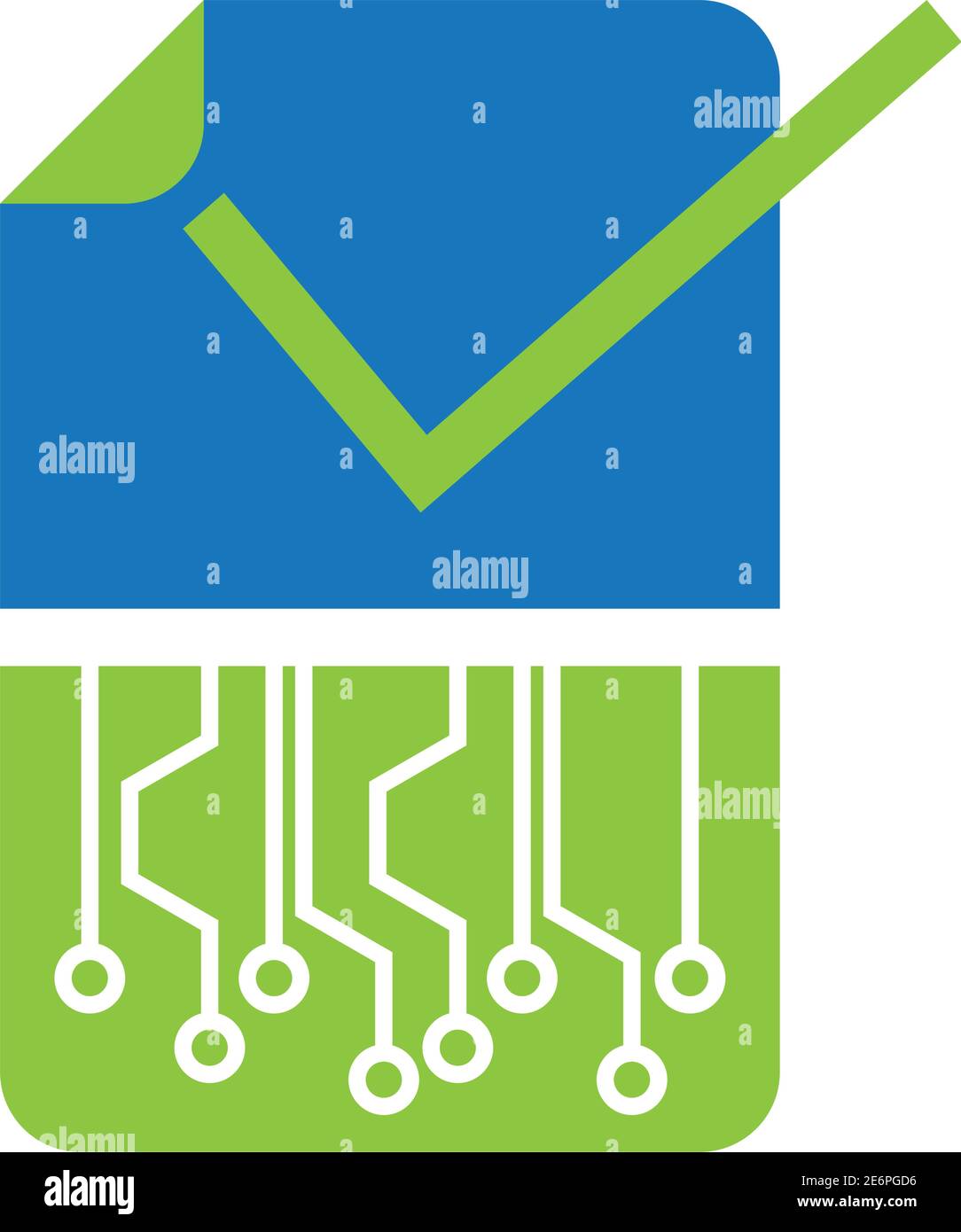 Digitization, data protection, data backup, logo, icon Stock Vector ...
