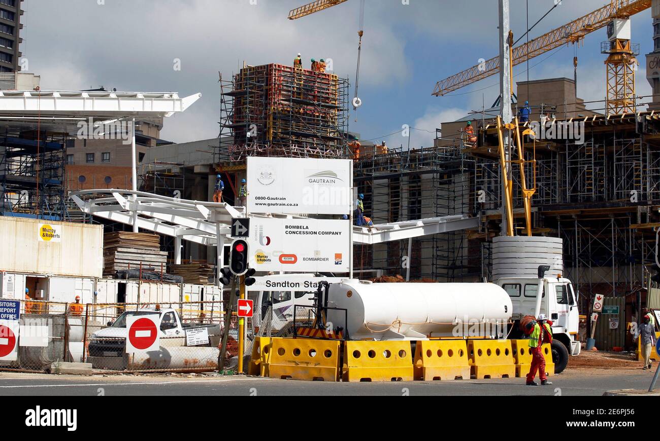 Sandton gautrain station hi-res stock photography and images - Alamy