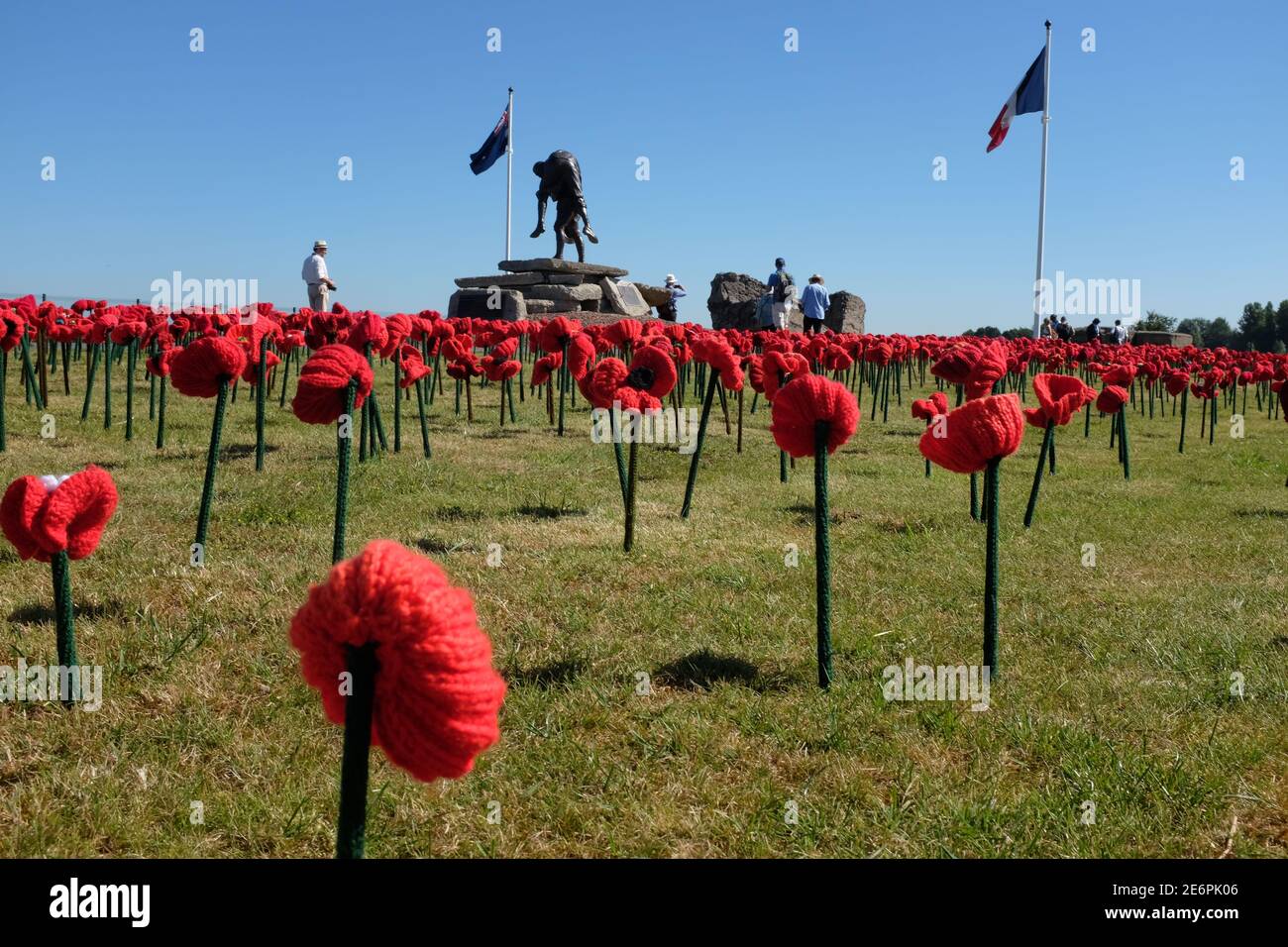 Parc mémorial australien, Fromelles Stock Photo - Alamy