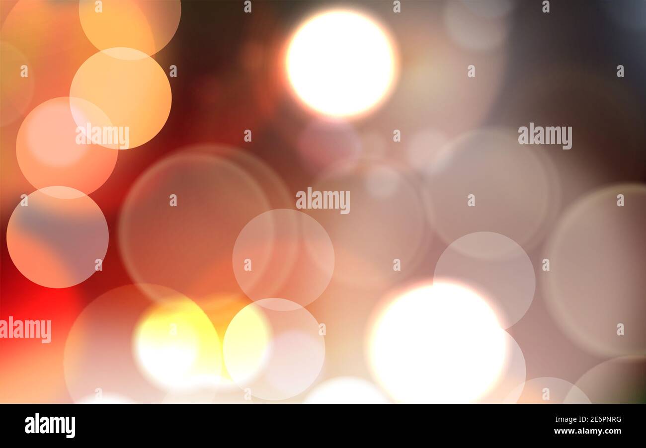 Abstract light golden gradient pink festive bokeh background with ...