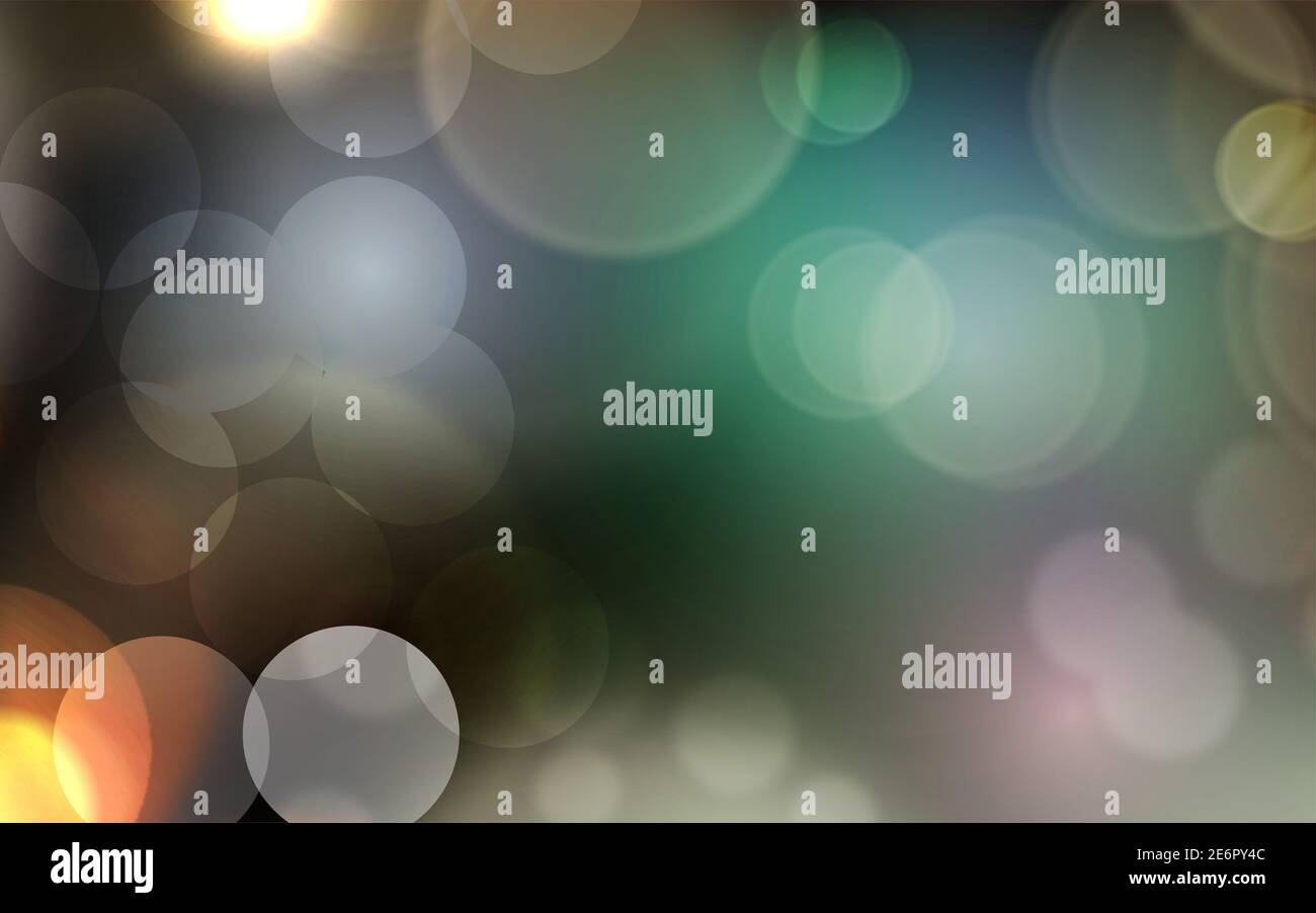 Abstract light golden gradient pink festive bokeh background with ...