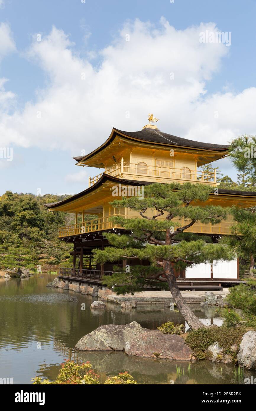 Japan golden pavillion hi-res stock photography and images - Alamy