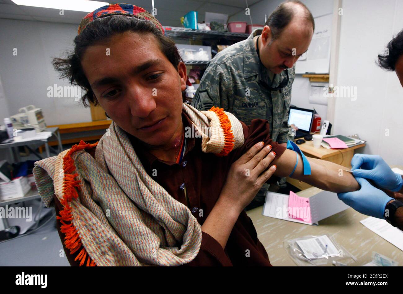 Forward operating base salerno hospital hi-res stock photography and ...