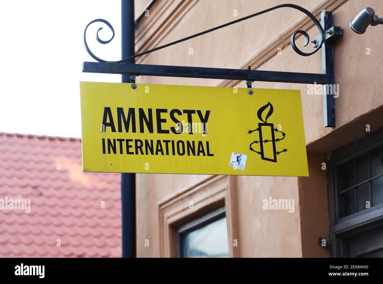 Amnesty international sign hi-res stock photography and images - Alamy