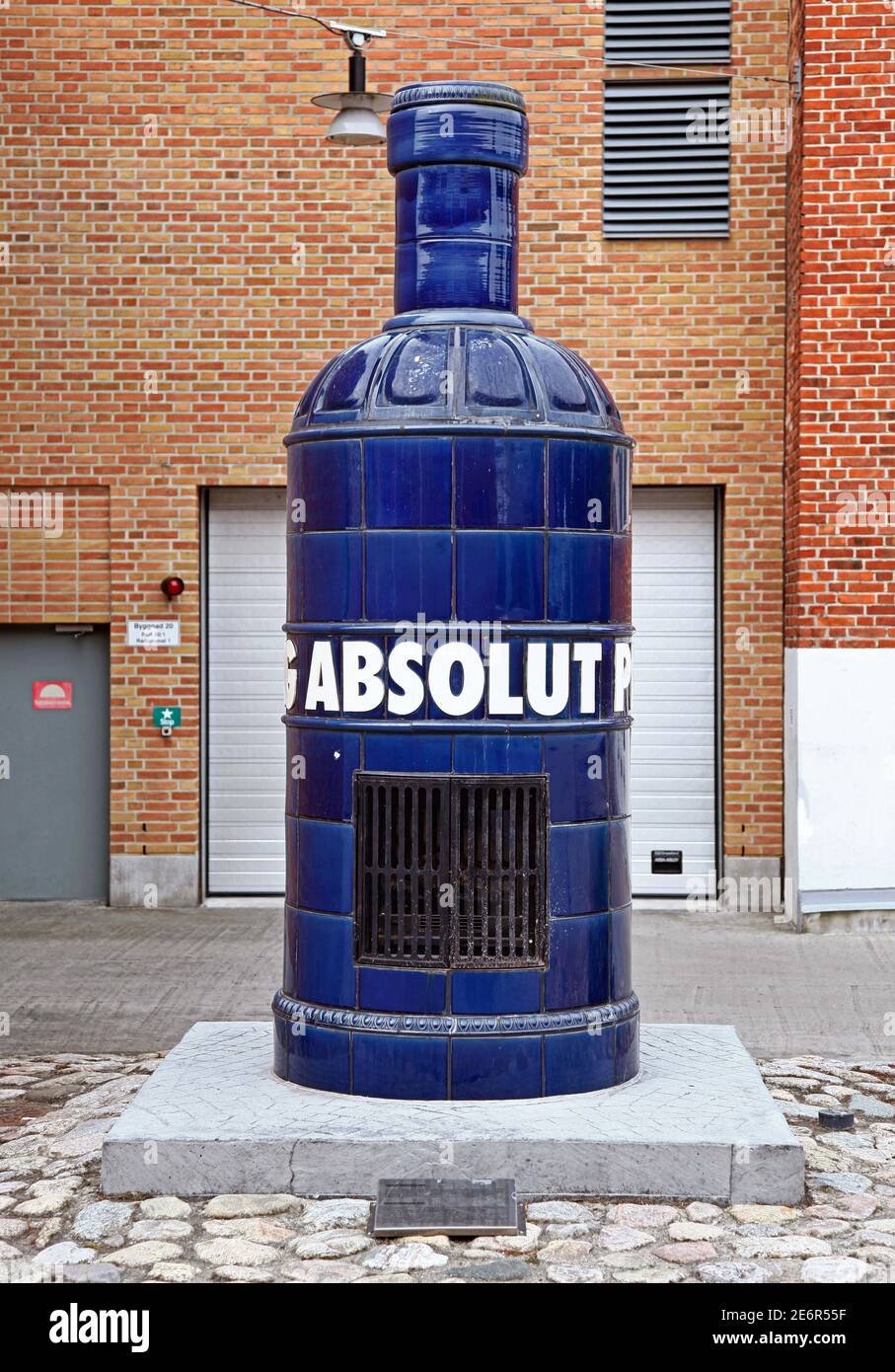 ÅHUS, SWEDEN- 4 AUGUST 2014:Absolut Vodka manufactured in Åhus by a ...