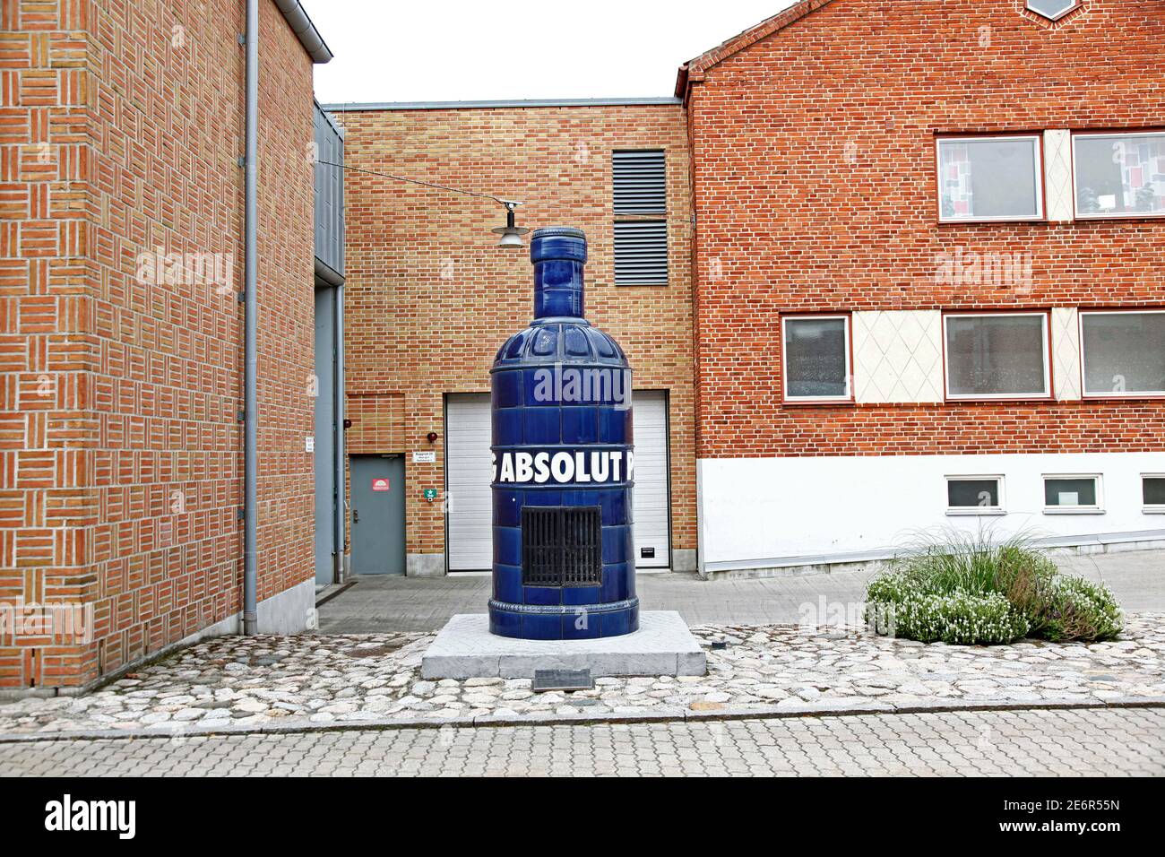 ÅHUS, SWEDEN- 4 AUGUST 2014:Absolut Vodka manufactured in Åhus by a ...