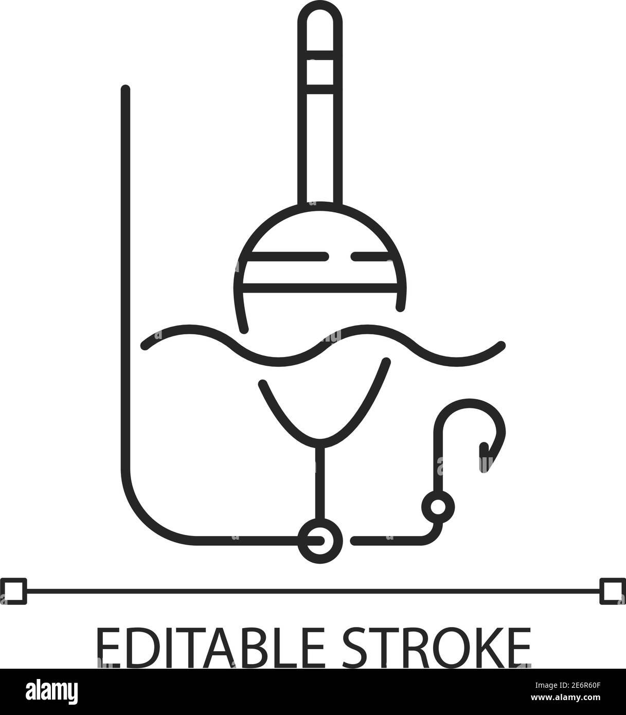 Float linear icon Stock Vector Image & Art - Alamy