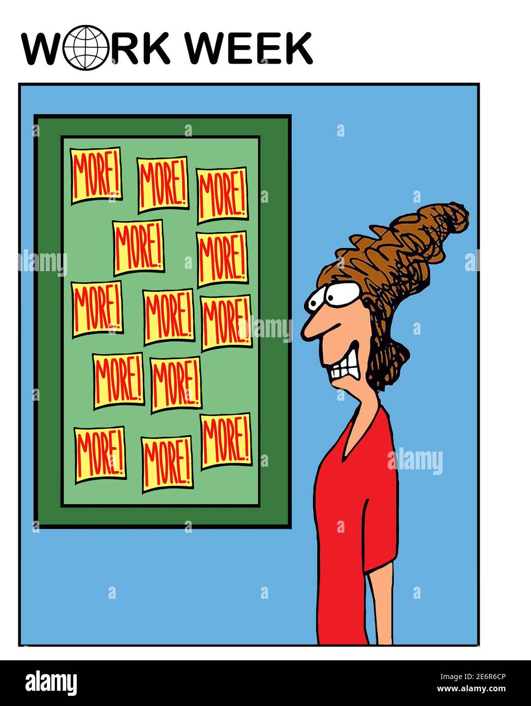 Stressed Out At Work Cartoon