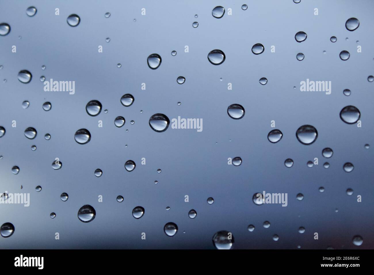 Raindrops on a window Stock Photo - Alamy