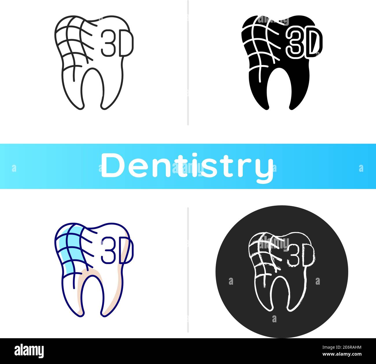 Digital dentistry icon Stock Vector Image & Art - Alamy