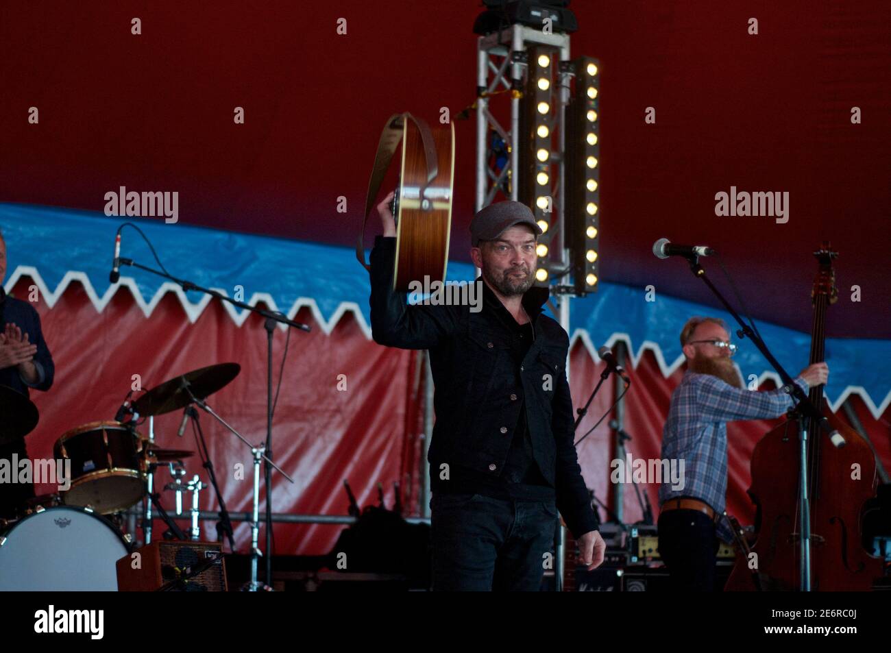 Ben Watt live at FieldDay Stock Photo - Alamy