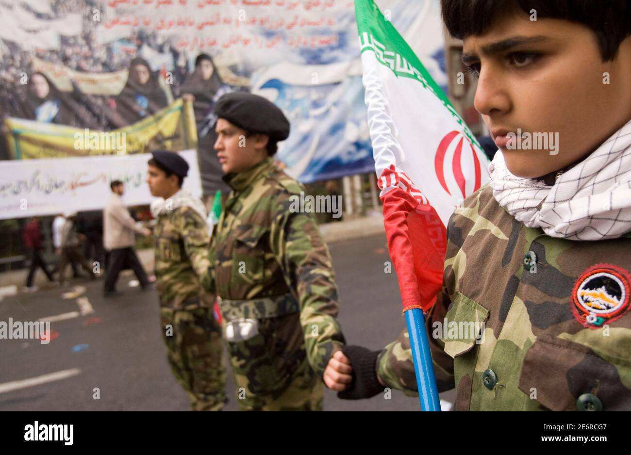 Basij militia hi-res stock photography and images - Alamy